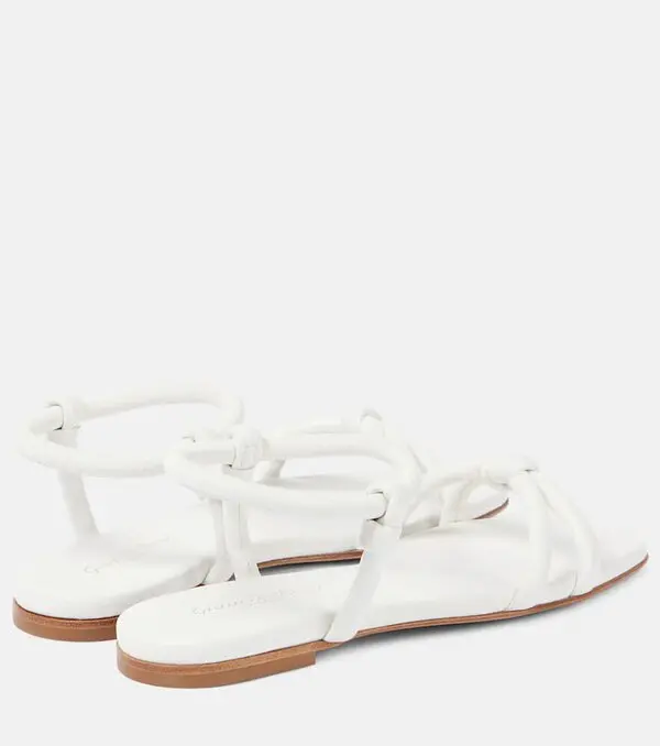 GIANVITO ROSSI Juno Leather Sandals