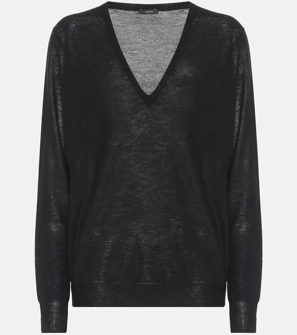 JOSEPH Cashmere V-neck Sweater