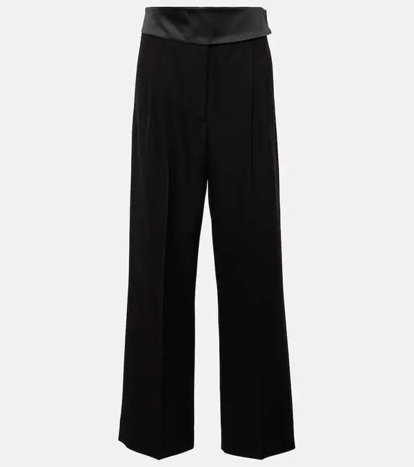 Stella McCartney Wool Tailored Trouser - Black