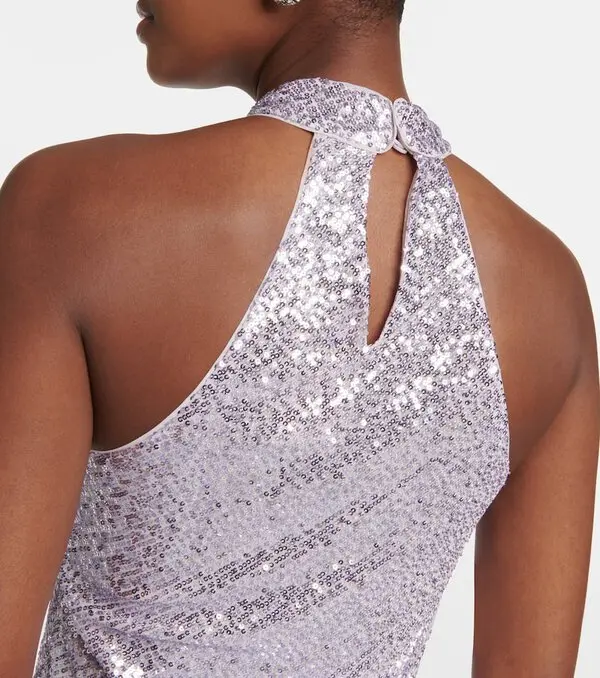 Rixo Zuri Sequined Maxi Dress