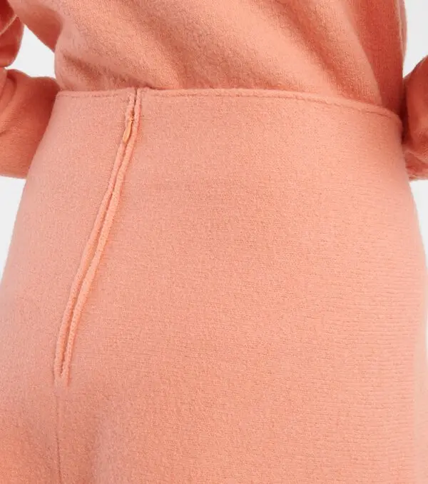 JIL SANDER High-rise Asymmetric Midi Skirt