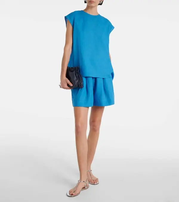 Asceno Dasha Linen Top