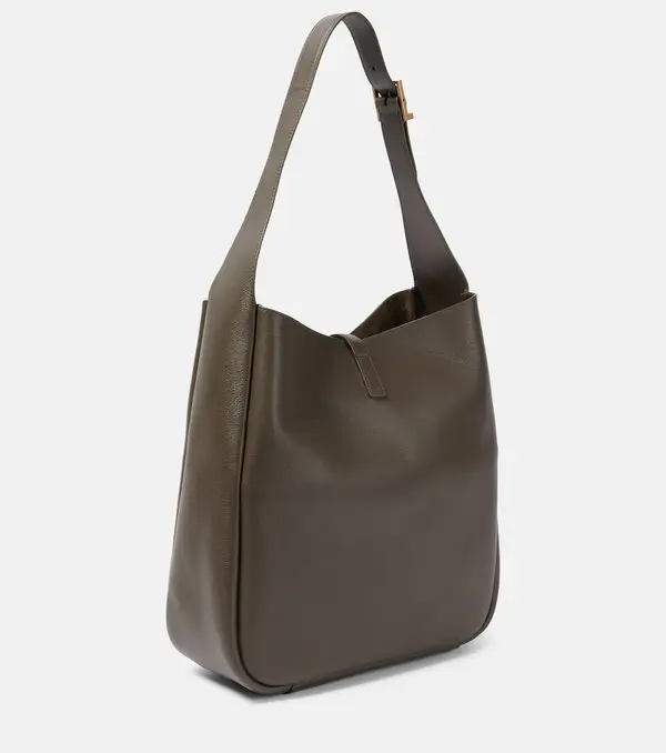 Saint Laurent Le 5 A 7 Shoulder Bag - Grey
