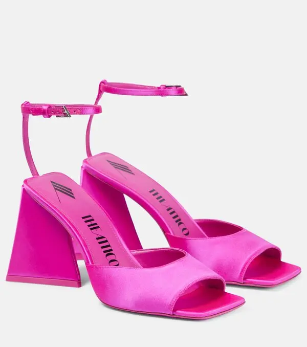 Attico Piper High Heel Sandals 85mm - Pink