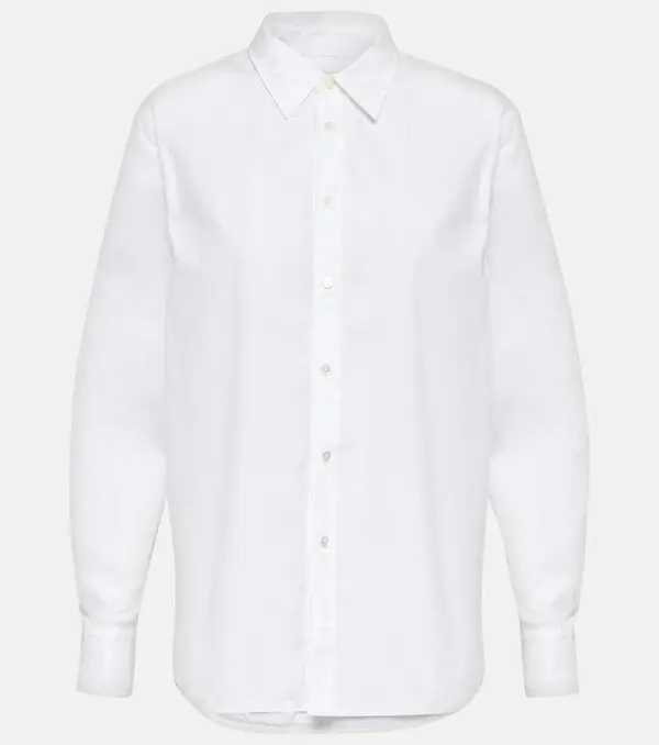 NILI LOTAN Raphael Cotton Poplin Shirt