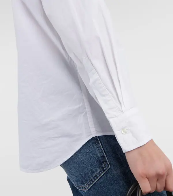 NILI LOTAN Raphael Cotton Poplin Shirt