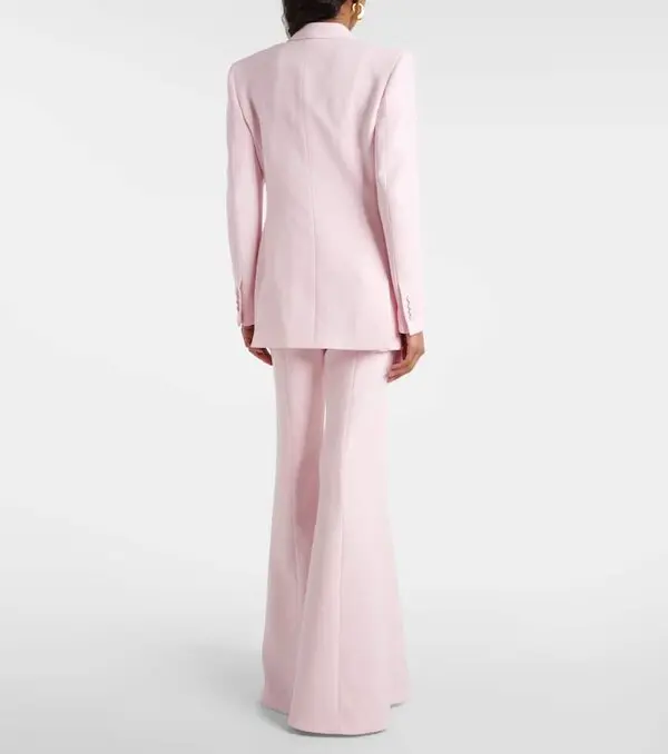 Gabriela Hearst Cashmere Double-breasted Blazer - Pink