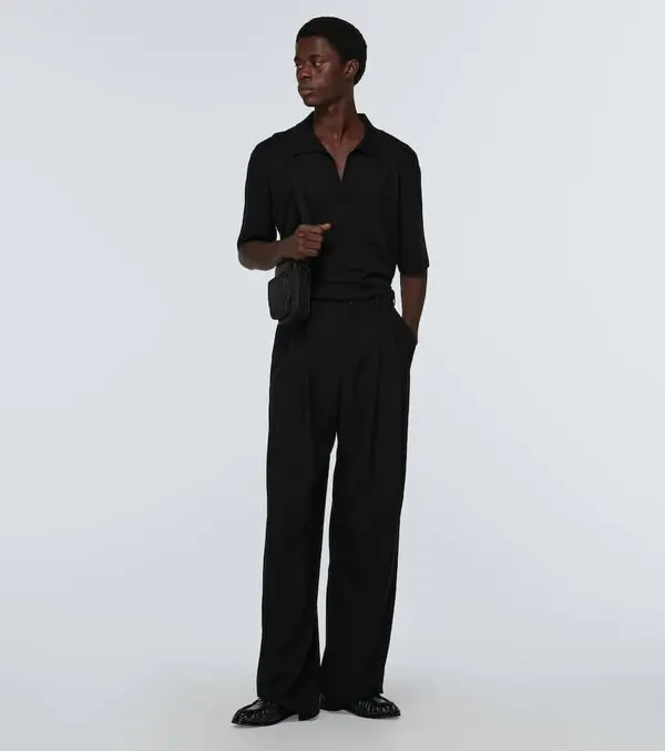 Saint Laurent Le Loafer Leather Penny Loafers
