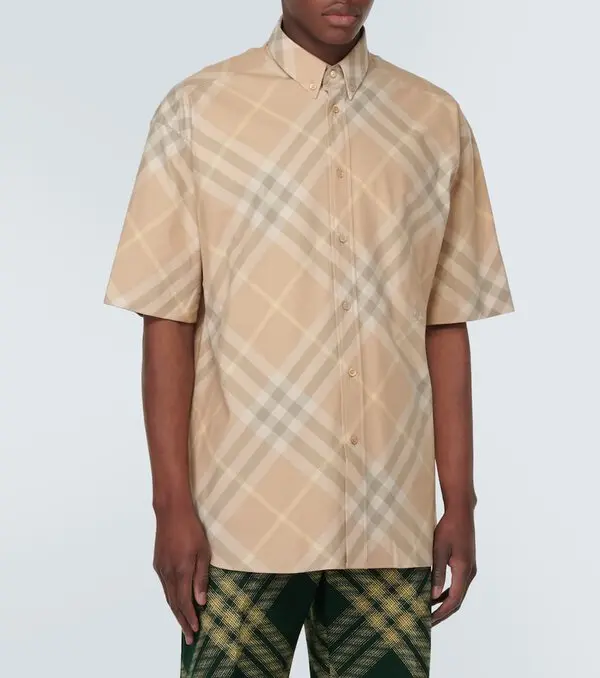 Burberry Check Cotton Shirt