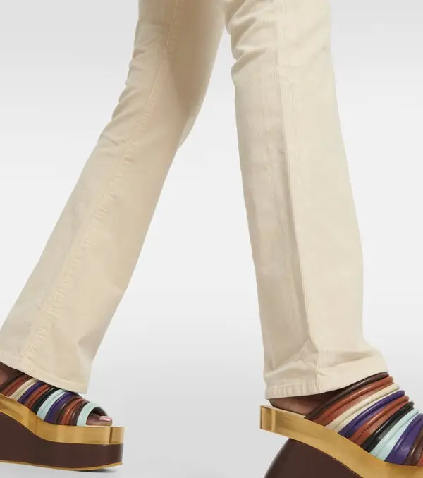7 For All Mankind Mid-rise Flared Jeans