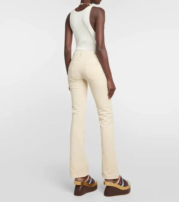 7 For All Mankind Mid-rise Flared Jeans