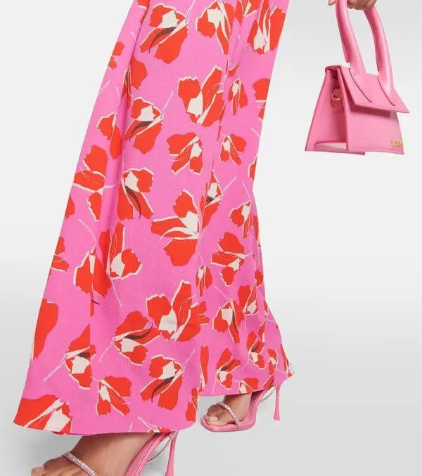 Diane Von Furstenberg Ace Printed Maxi Dress