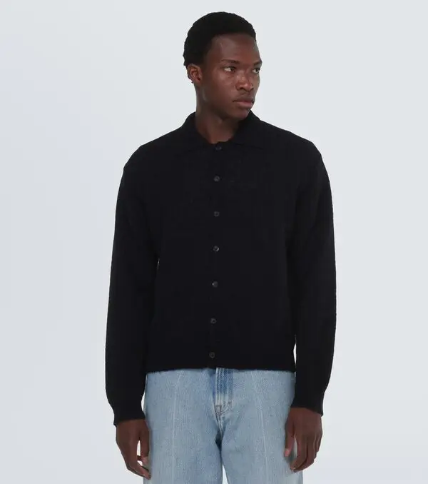 Our Legacy Alpaca-blend Cardigan - Black