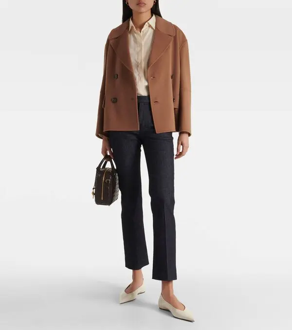 Max Mara Alan Cropped Flared Jeans
