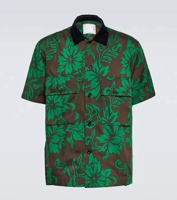 Sacai Floral Bowling Shirt