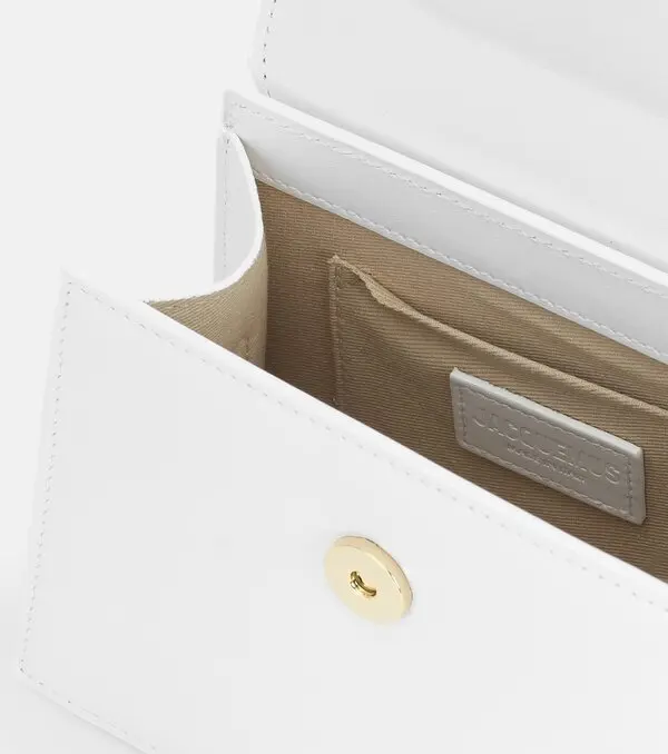 Jacquemus Le Chiquito Moyen Leather Tote Bag - White