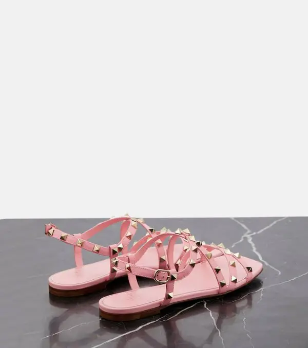 Valentino Garavani Rockstud Leather Sandals