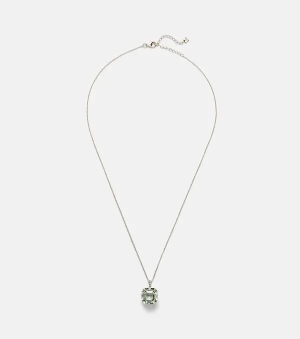 Mateo 14kt Yellow Necklace With Green Amethyst And Diamonds - Gold