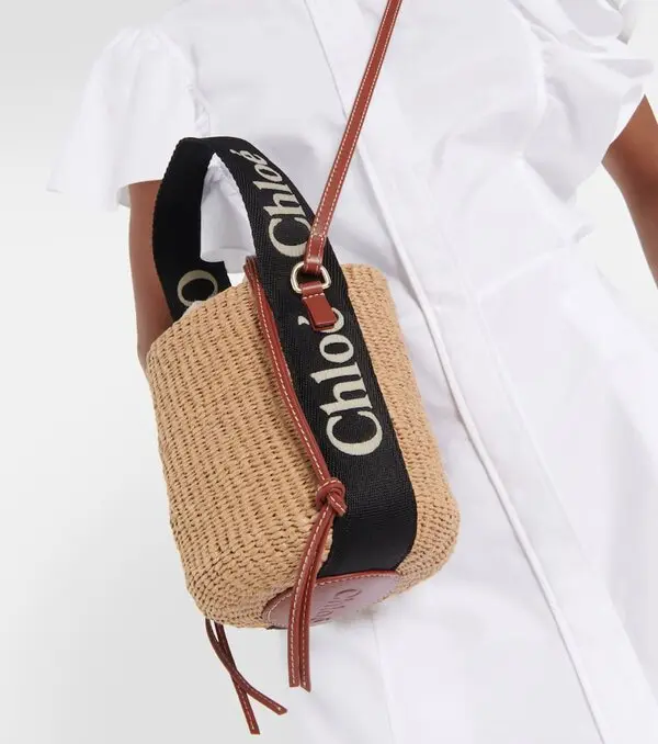 Chloé Woody Mini Bucket Bag