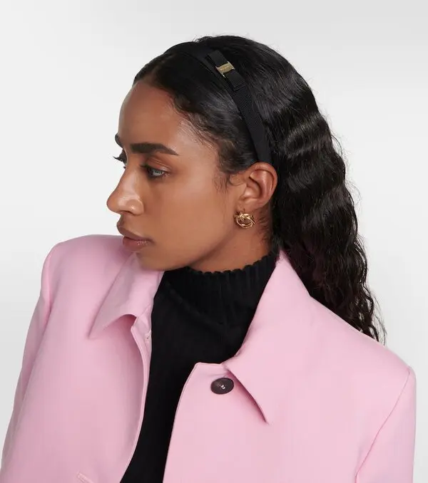 FERRAGAMO Vara Bow Headband - Black