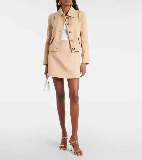 PATOU Cotton-blend Tweed Jacket