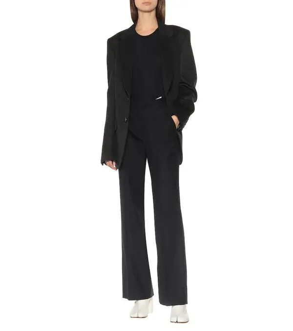 MAISON MARGIELA Sleeveless Stretch-jersey Bodysuit - Black