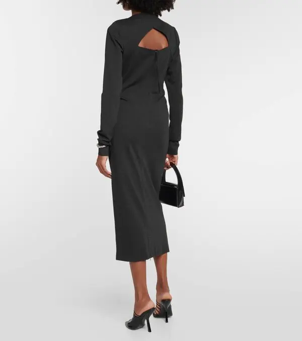 Dorothee Schumacher Draped Midi Dress