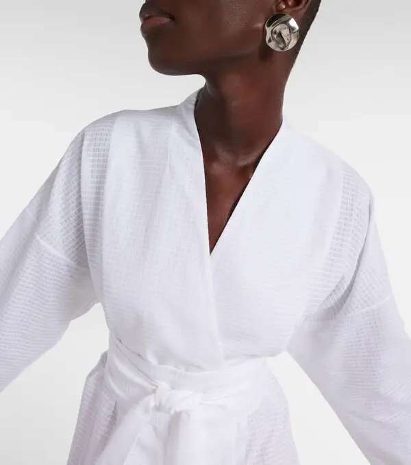 Tove Arya Cotton Wrap Top