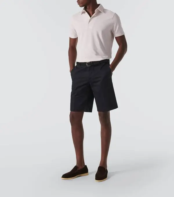 Loro Piana Cotton Polo Shirt - White