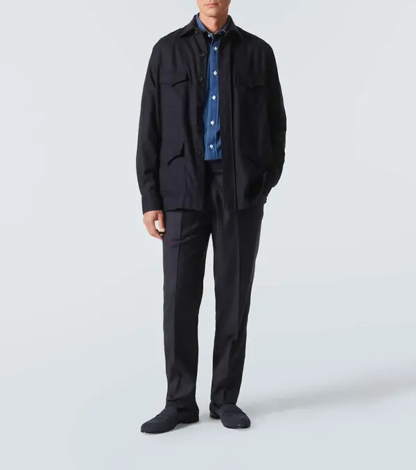 Rubinacci Wool Overshirt