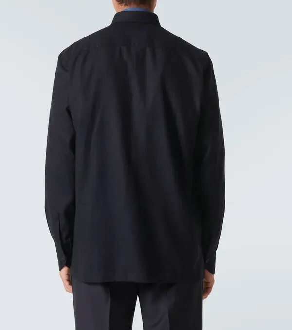 Rubinacci Wool Overshirt