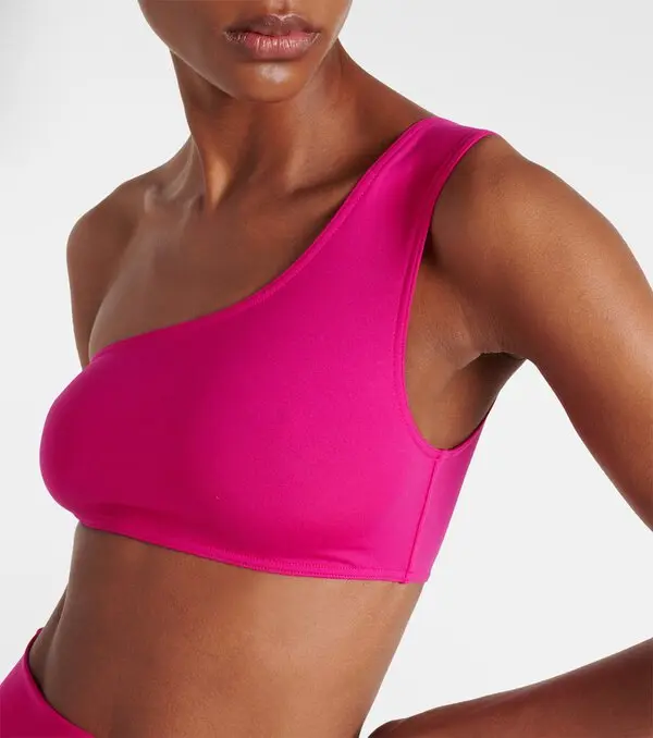 ERES Symbole One-shoulder Bikini Top - Pink