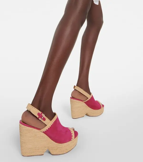 Clergerie Damya Wedge Sandals