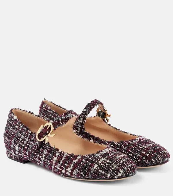 GIANVITO ROSSI Mary Jane Flats