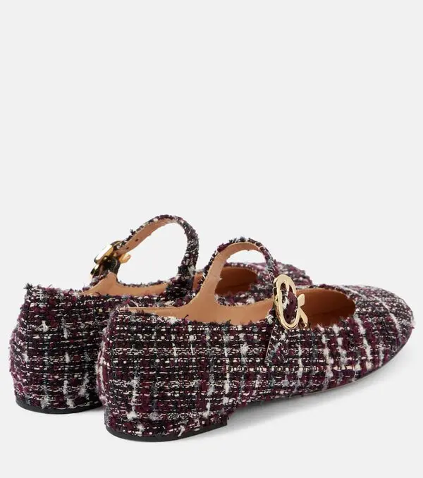 GIANVITO ROSSI Mary Jane Flats