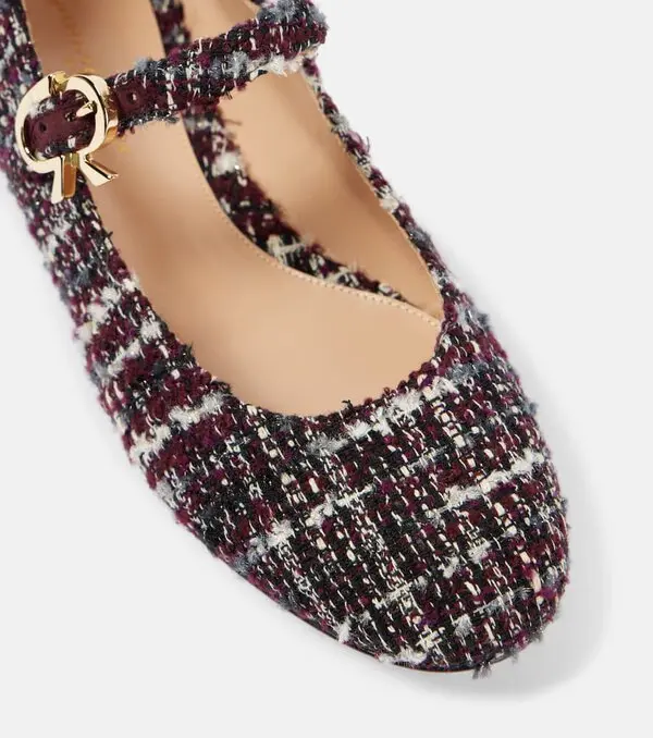 GIANVITO ROSSI Mary Jane Flats