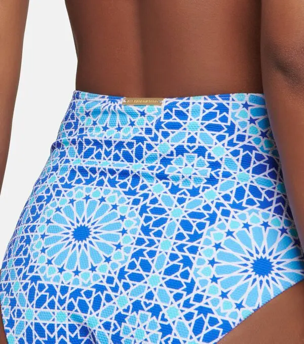 ALEXANDRA MIRO Dorit Printed Bikini Bottom