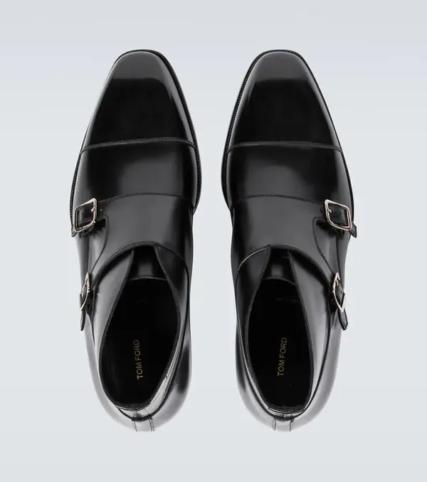 TOM FORD Sutherland Double Monk Strap Shoes