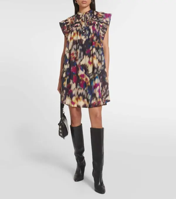 MARANT ETOILE Leaza Minidress - Black