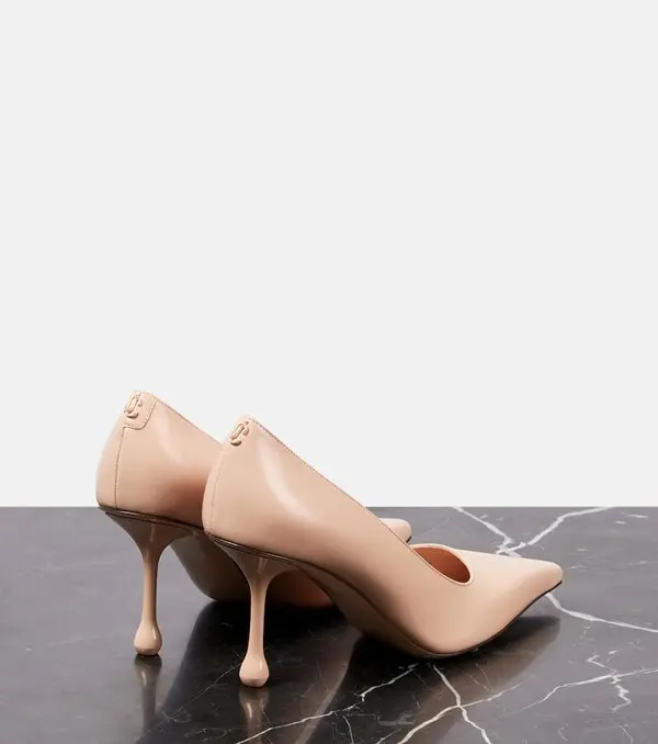 JIMMY CHOO Ixia 80 Leather Pumps