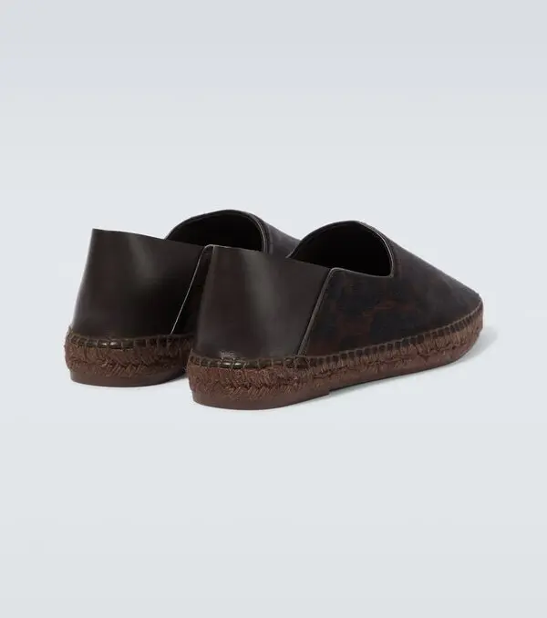 TOM FORD Leopard-printed Espadrilles - Multicoloured