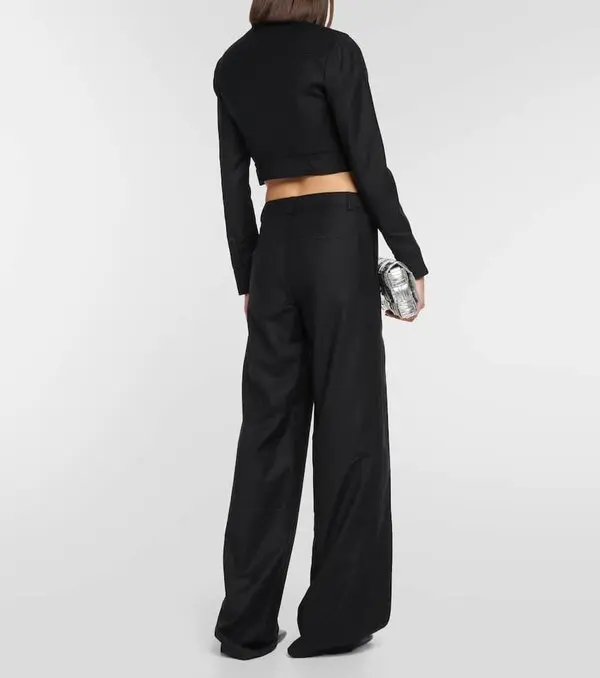 AYA MUSE Myca Cropped Wool Jacket