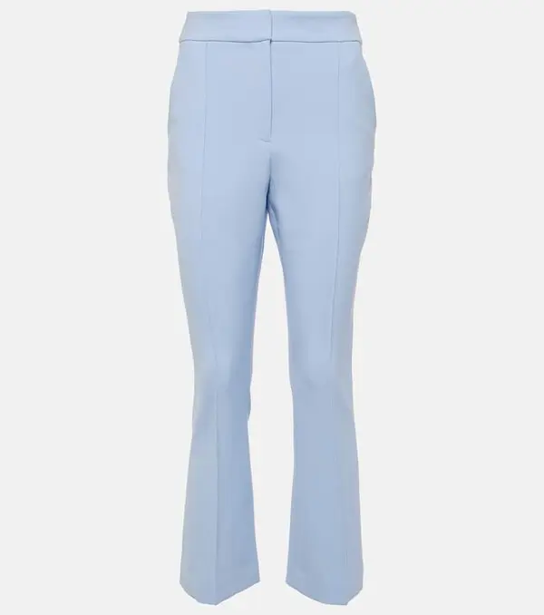 Veronica Beard Tani Cropped Flare Pants