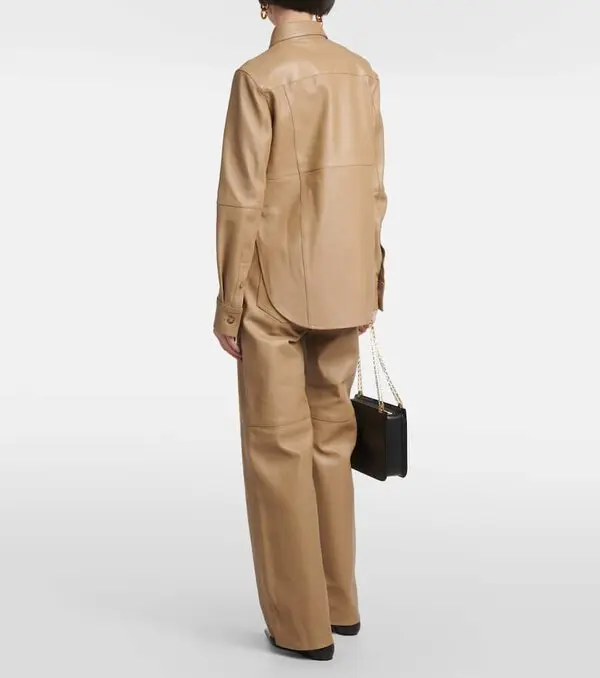 TOTEME Leather Shirt