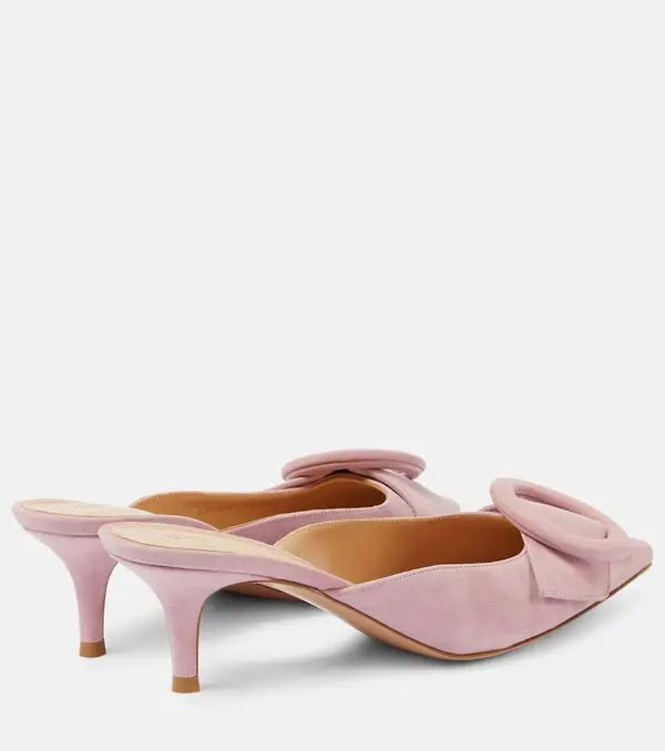 GIANVITO ROSSI Portofino 55 Suede Mules