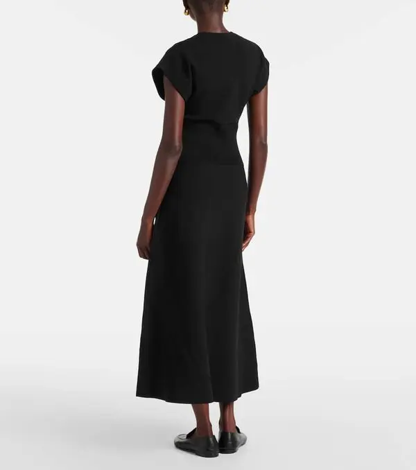 Co Cap-sleeve Maxi Dress
