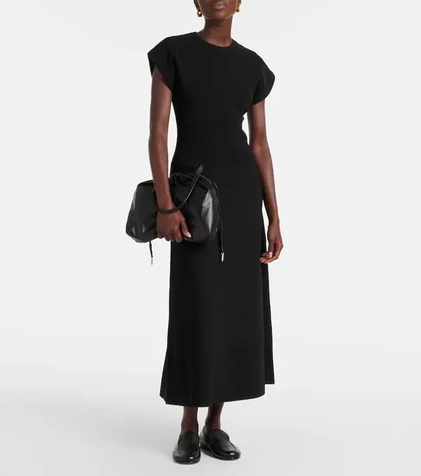 Co Cap-sleeve Maxi Dress