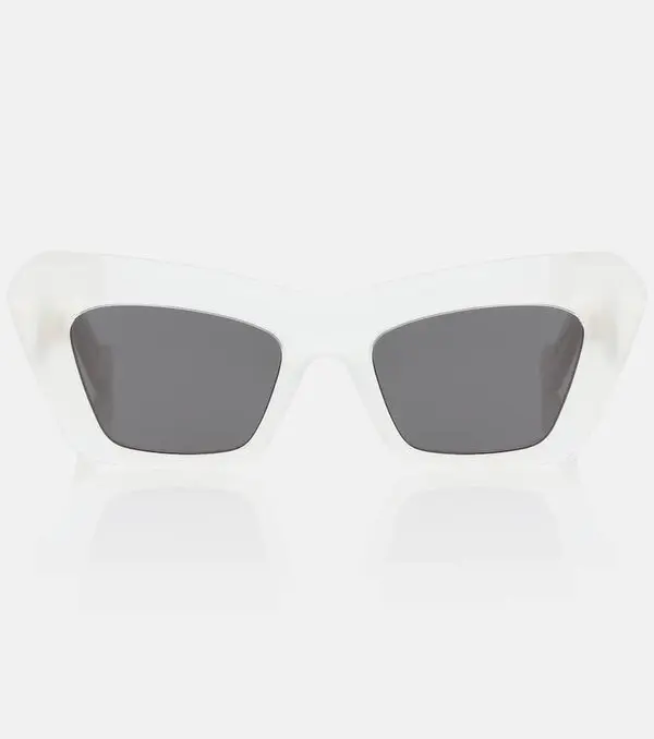 Loewe Anagram Cat-eye Sunglasses - White