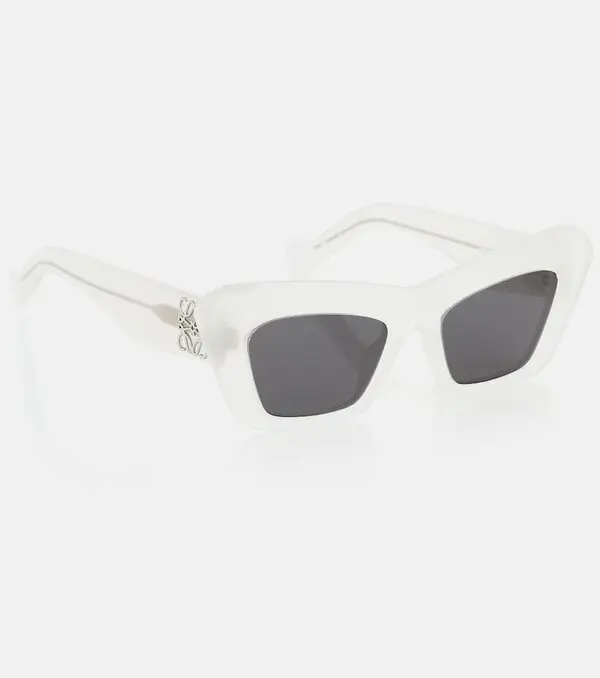 Loewe Anagram Cat-eye Sunglasses - White