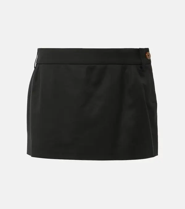 VIVIENNE WESTWOOD Low-rise Wool Miniskirt